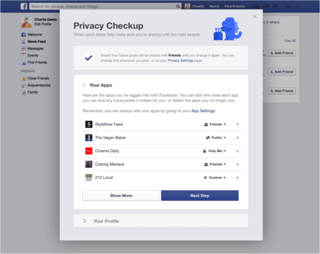 Belangrijk! Facebook rolt Privacy Check-up uit